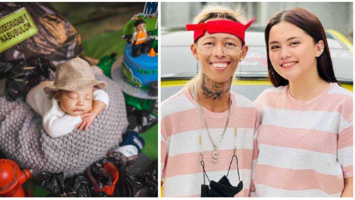 More photos from baby Meteor Cruz's 1st-month photoshoot go viral ...