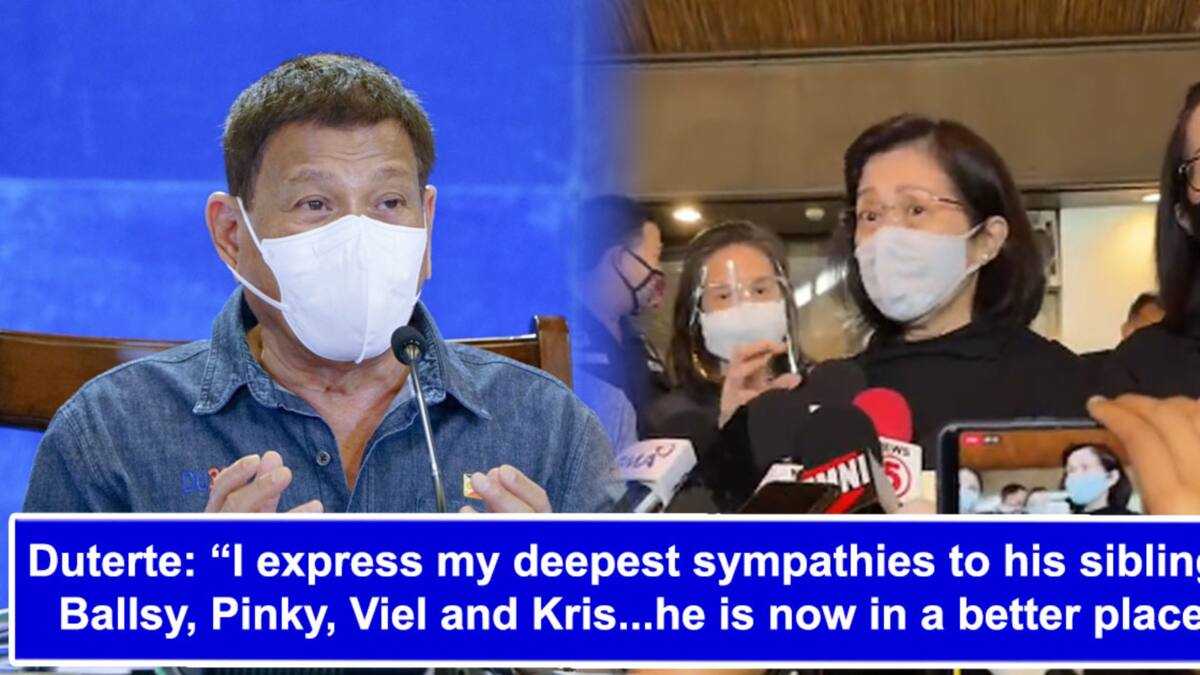 Duterte, nakidalamhati sa pagpanaw ni Dating Pangulong Aquino: Duterte, nakidalamhati sa pagpanaw ni Dating Pangulong Aquino: