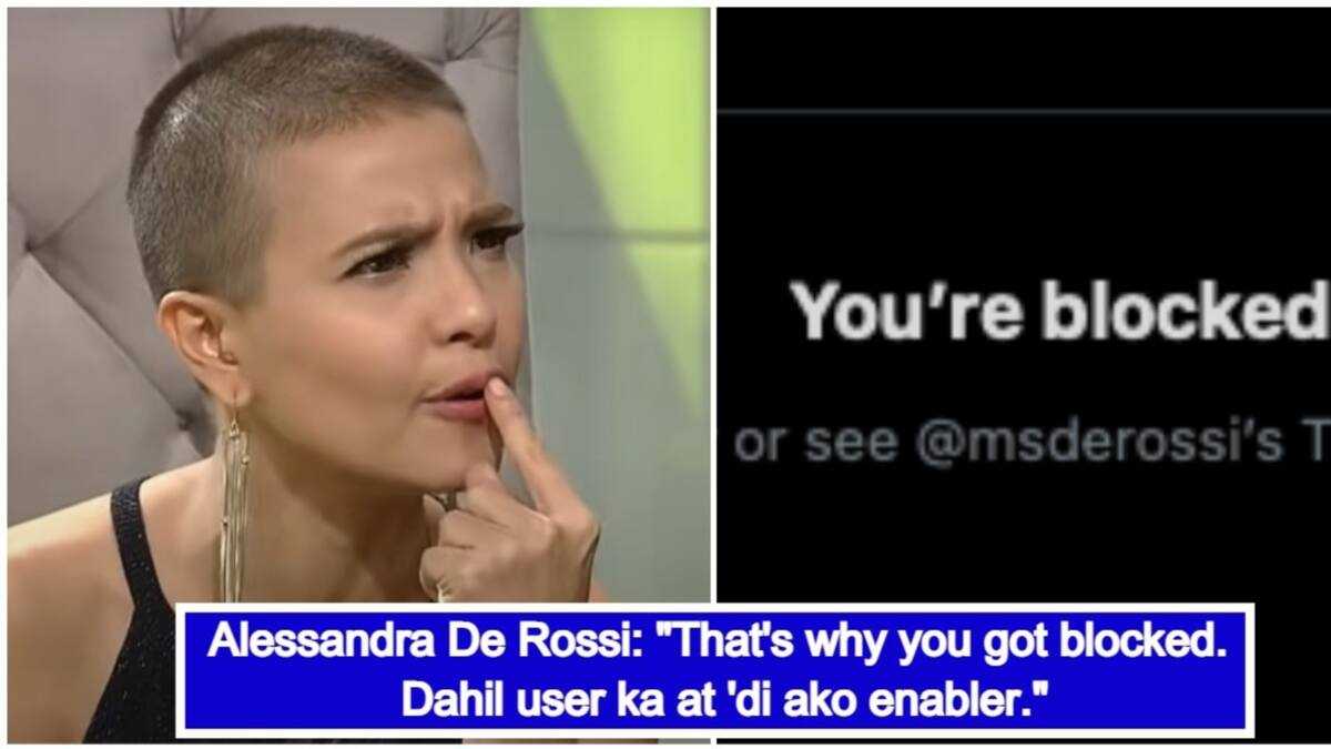 Alessandra De Rossi fires back at basher asking if it hurts to hear the ...