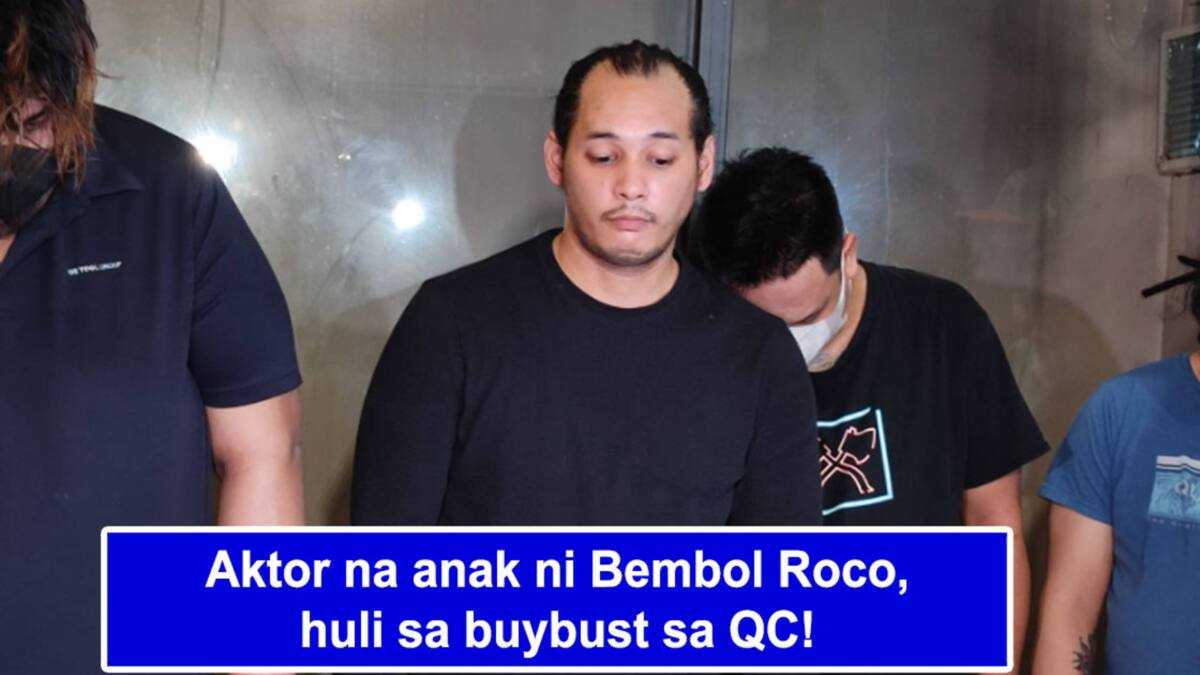 Actor Dominic Roco, at 4 pang indibidwal, inaresto sa isang buybust ...