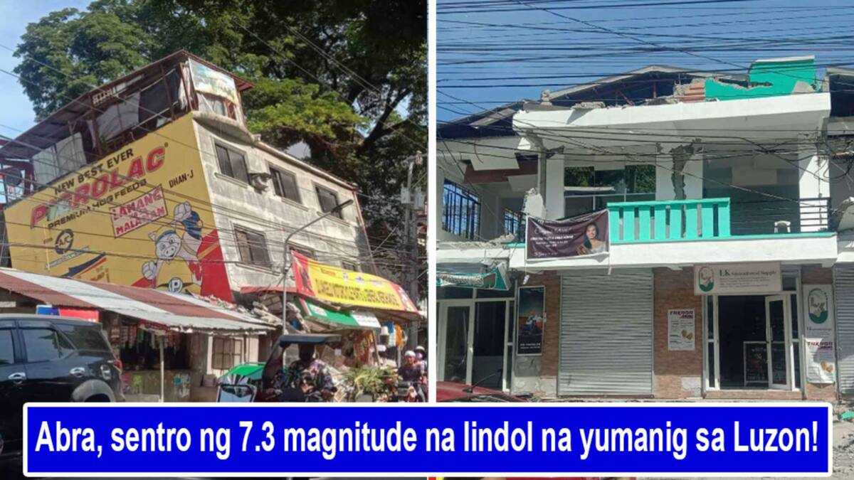 Magnitude 7 na lindol, niyanig ang Abra, iba't-ibang bahagi ng Metro ...