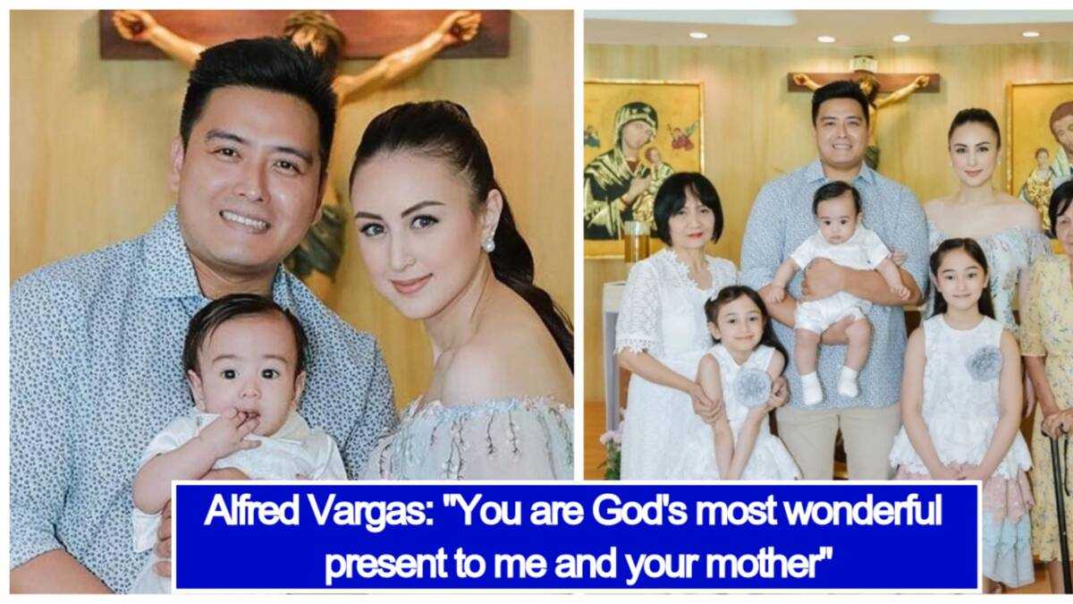 Alfred Vargas & wife Yasmine get their baby boy Cristiano baptized ...