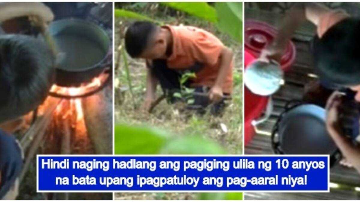 10 anyos na batang ulila sa magulang, mag-isang binubuhay ang sarili - KAMI.COM.PH