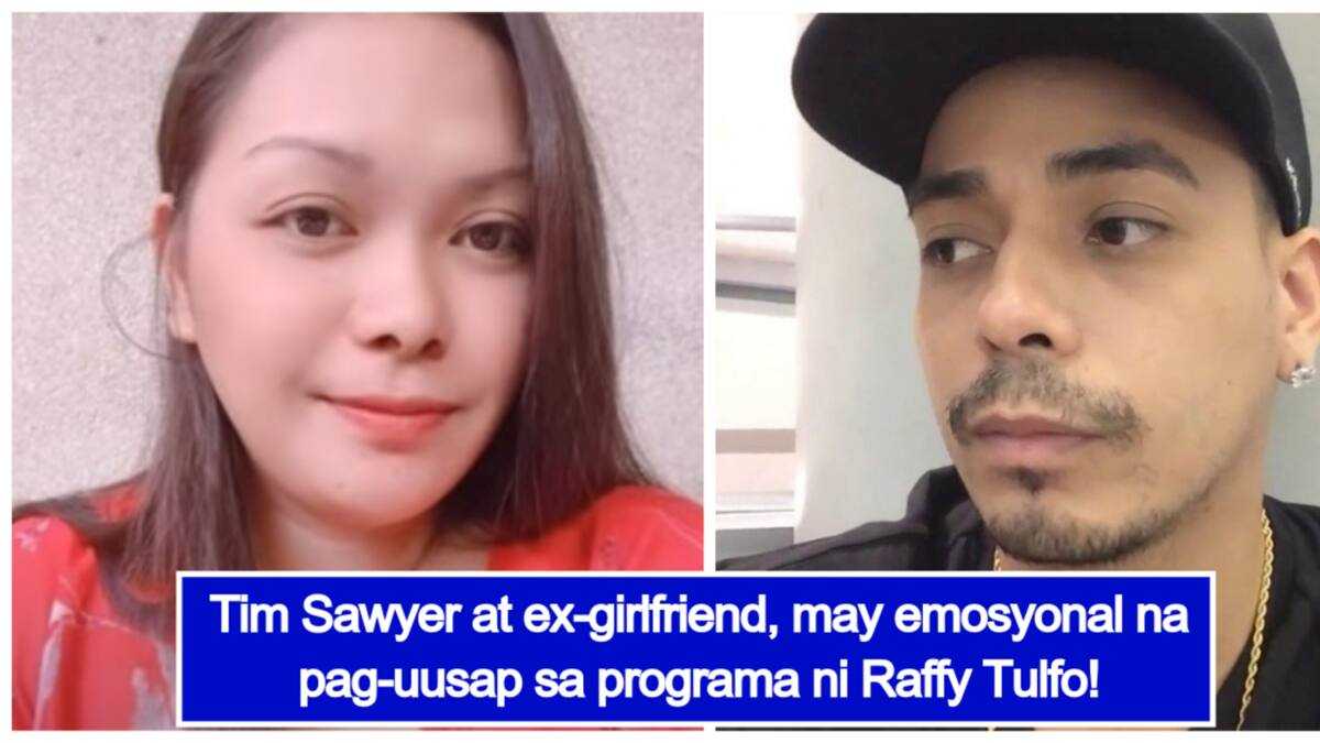 Tim Sawyer nakipagtalo sa ex-girlfriend sa programa ni Tulfo - KAMI.COM.PH