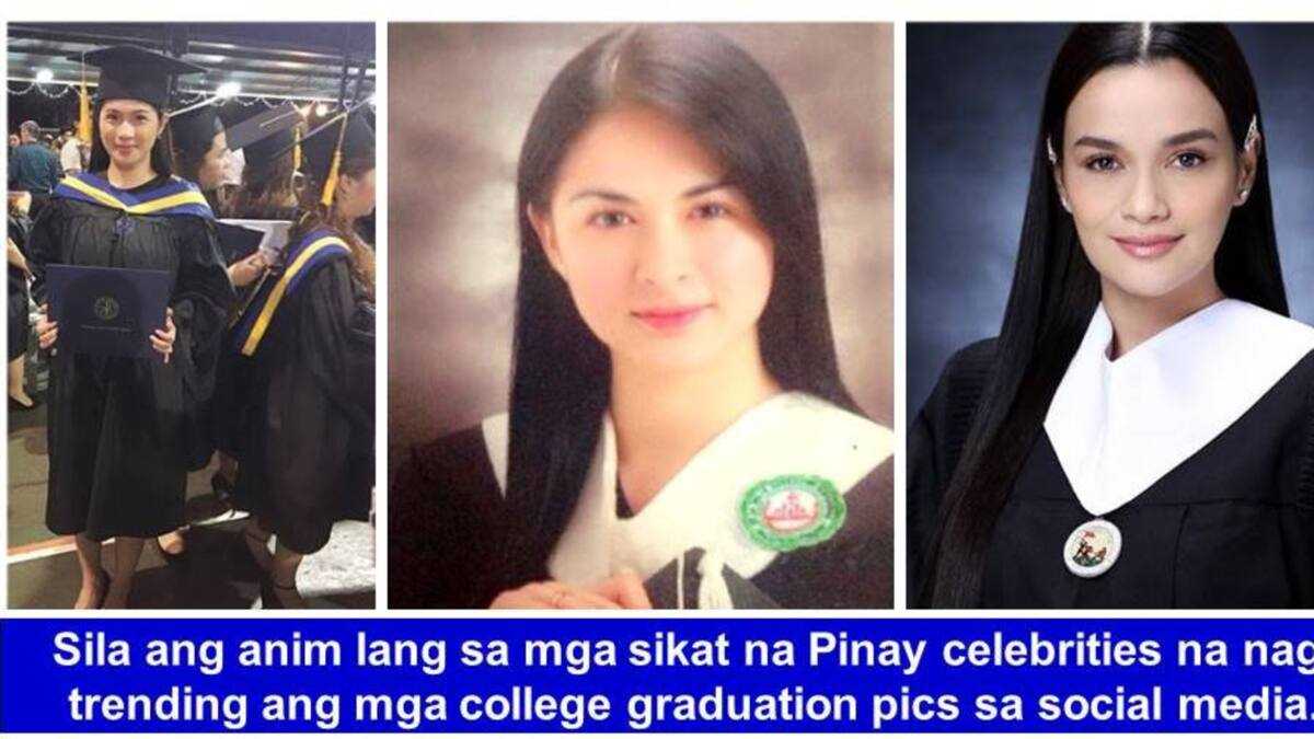 6 Pinay celebrity graduates at ang kanilang trending college graduation ...