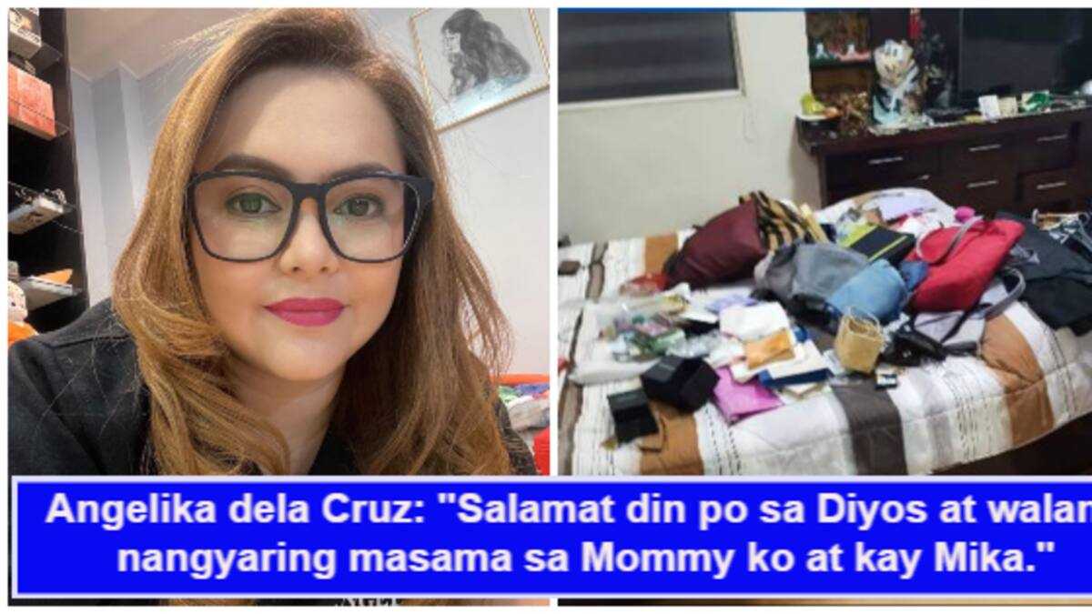 Angelika dela Cruz, kinumpirmang ninakawan ang kanilang bahay sa ...