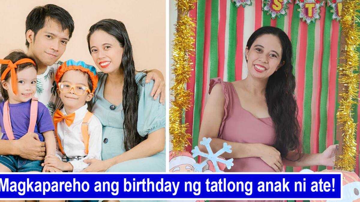 Isang ina, tatlong anak magkapareho ang kaarawan: "Yung matres ko, yun ...