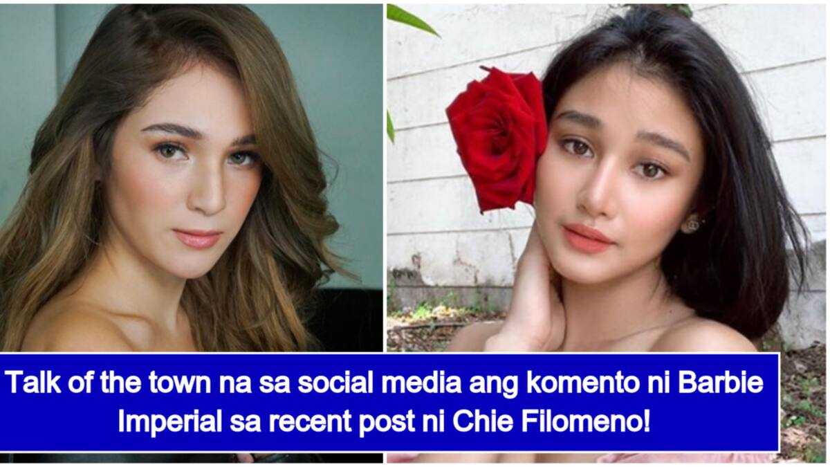 Barbie Imperial has viral reaction to Chie Filomeno’s post about ...