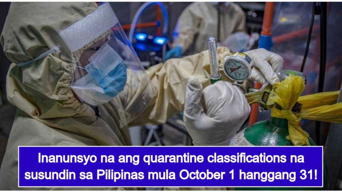 Pres. Duterte announces new quarantine classifications in PH for ...