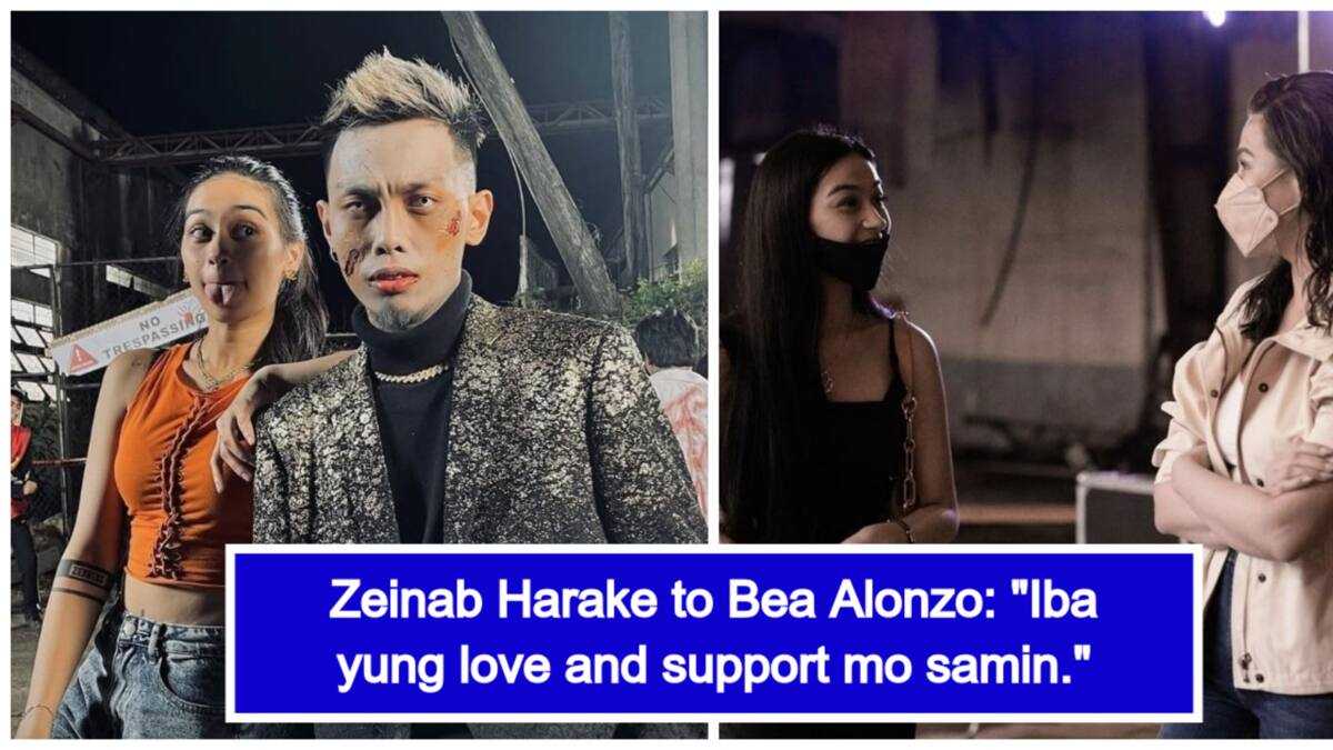 Zeinab Harake thanks her "ate" Bea Alonzo for starring in Skusta Clee's ...