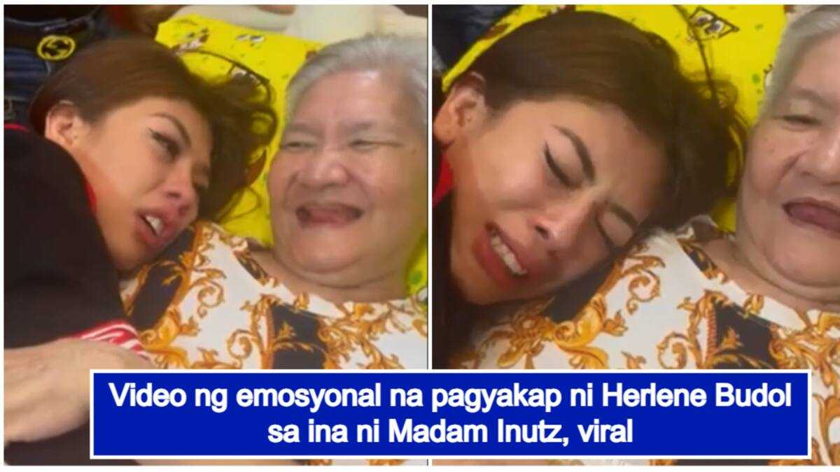 Herlene Budol, emosyonal habang niyayakap ang ina ni Madam Inutz: “Ganto rin 'yung balat ng ...