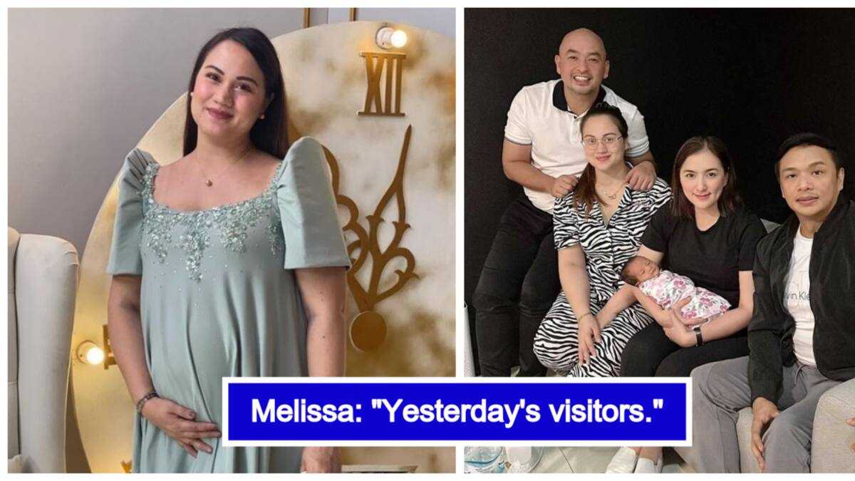 Ara Mina, binisita si Melissa Ricks at ang bago niyang inaanak na si ...