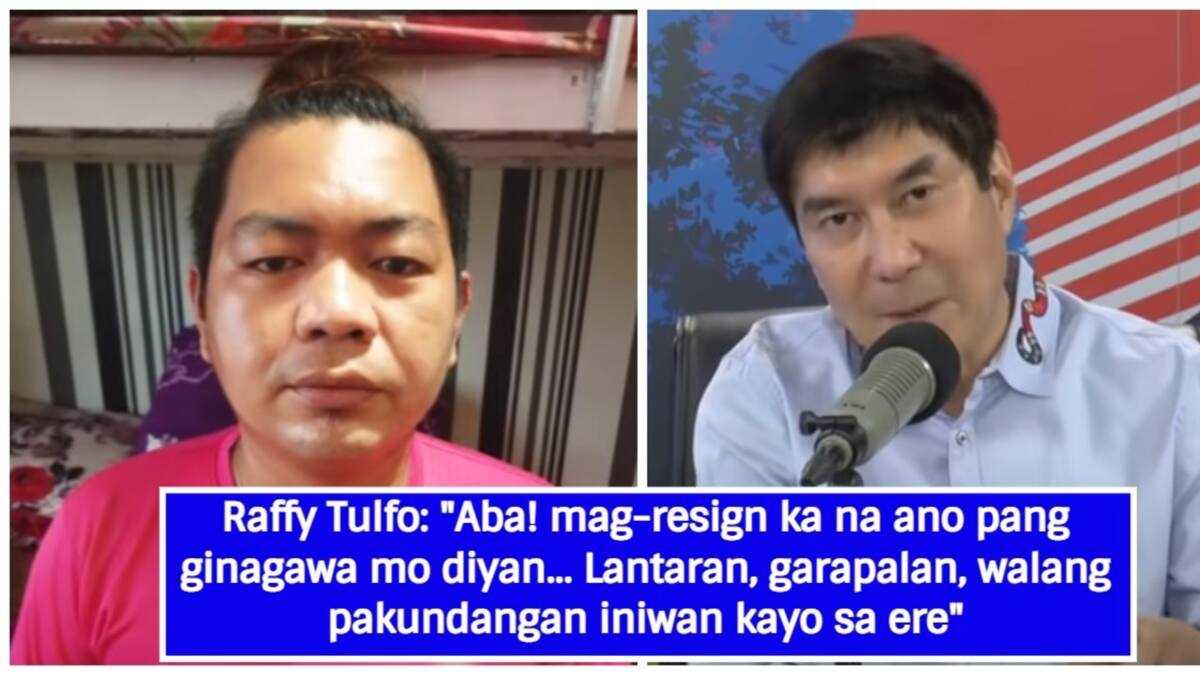 Raffy Tulfo, pinayuhan ang nagreklamong Food Panda rider na mag-resign ...