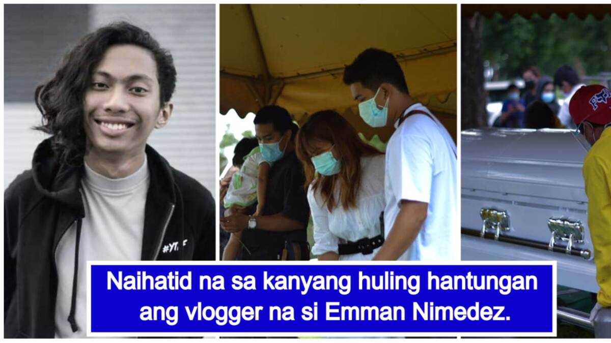 YouTube vlogger Emman Nimedez, inilibing na - KAMI.COM.PH