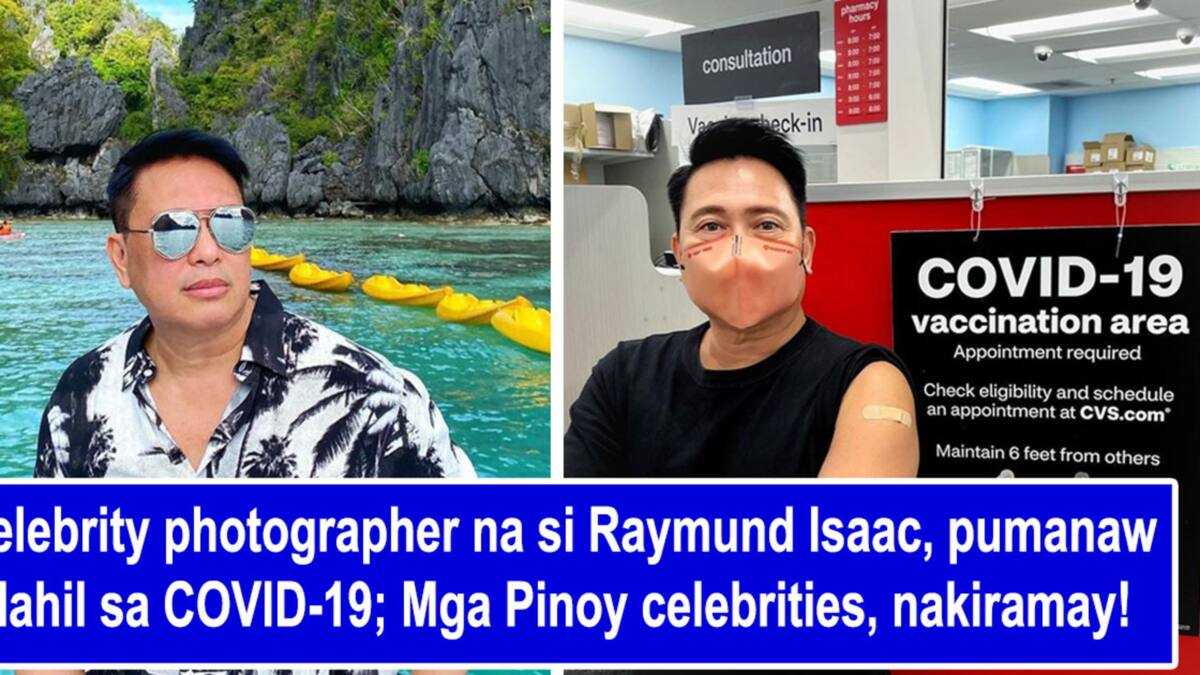 Pakikiramay bumuhos para sa celebrity photographer na si Raymund Isaac ...