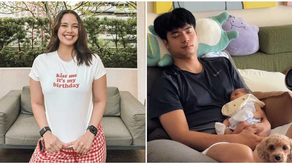 Megan Young shares a heartfelt video of Mikael Daez as a first-time dad ...