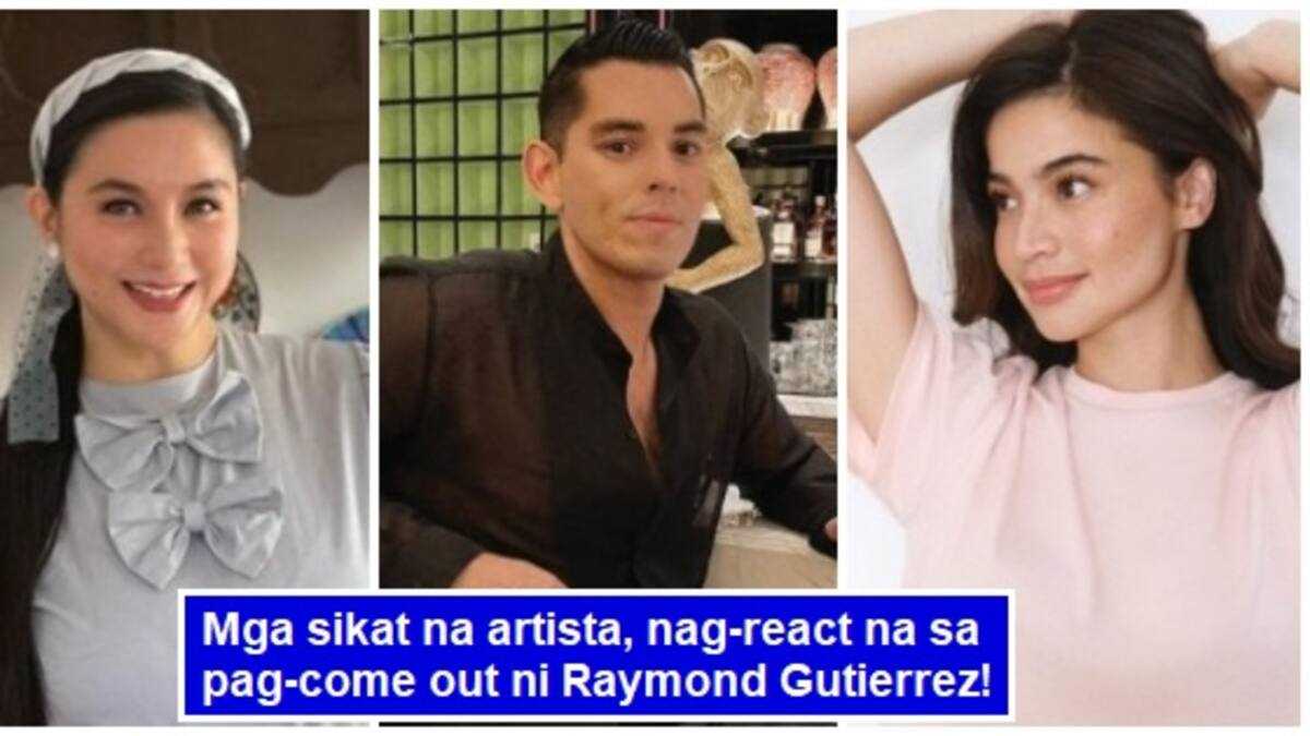 Famous celebrities react to Raymond Gutierrez coming out as gay - KAMI ...