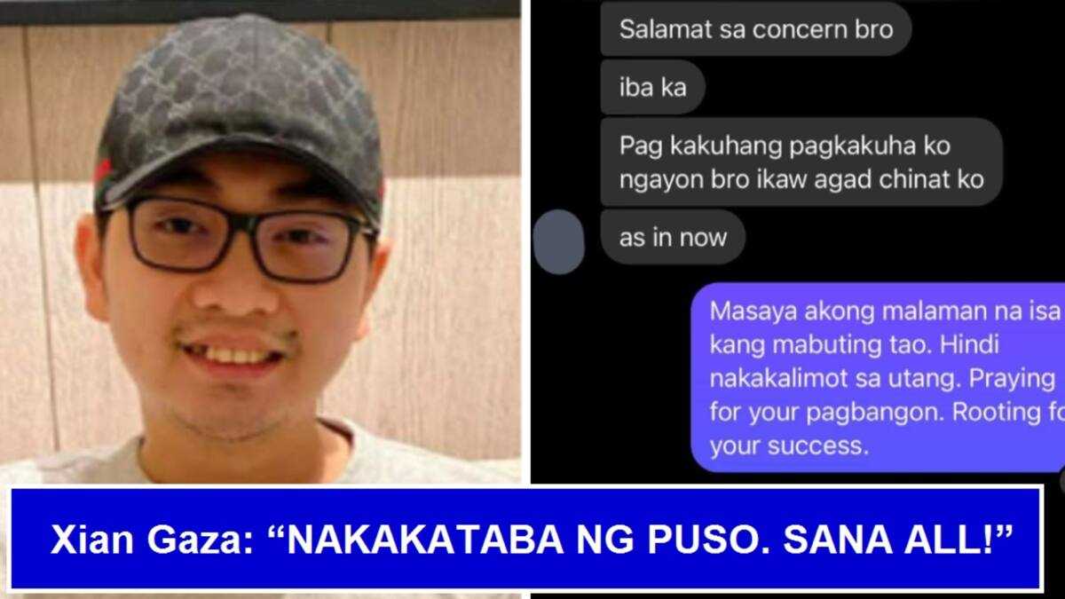 Conversation nina Xian Gaza at netizen na may utang sa kanya, viral - KAMI.COM.PH
