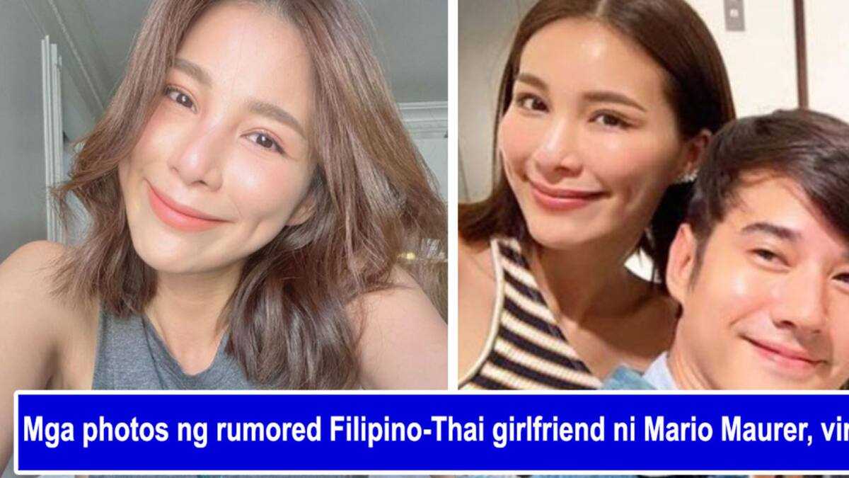 Photos of rumored Filipino-Thai girlfriend of Mario Maurer go viral ...
