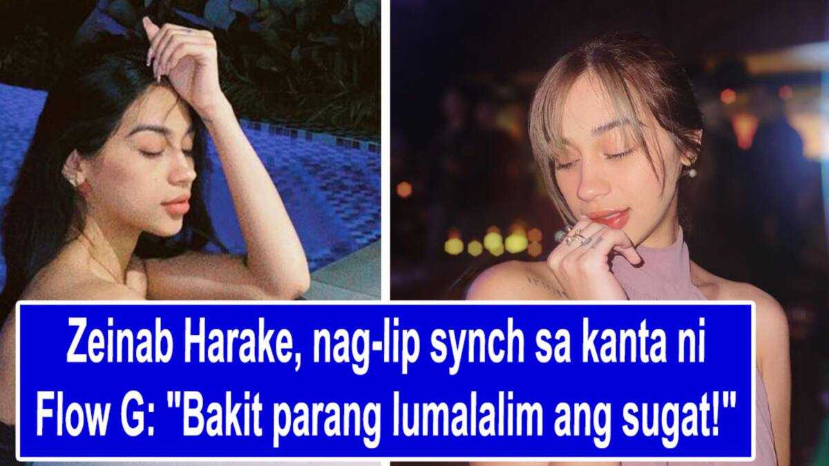 Zeinab Harake, nag-lip synch sa kanta ni Flow G: Zeinab Harake, nag-lip synch sa kanta ni Flow G: