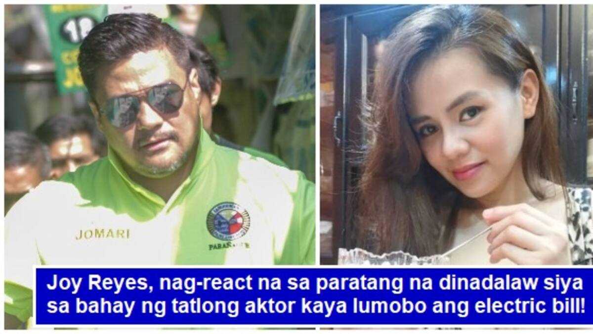 Joy Reyes reacts to Jomari Yllana’s claim that 3 actors visit her ...