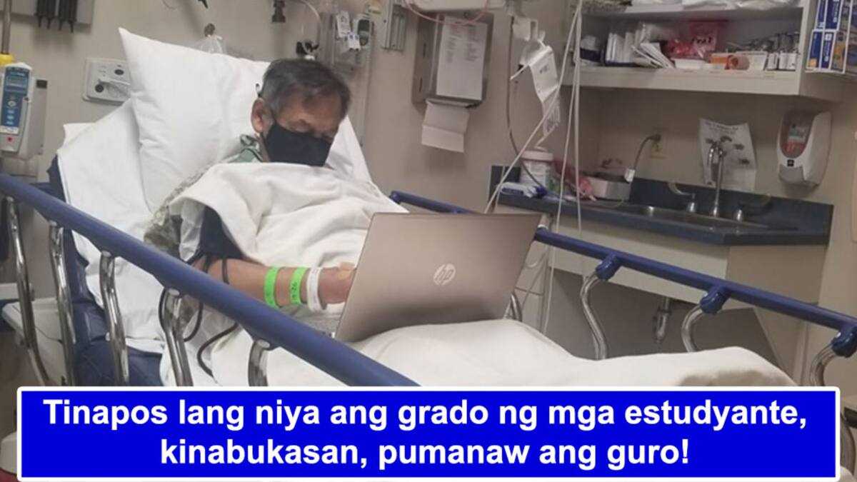 Sick teacher finishes his students' grades in hospital bed before ...