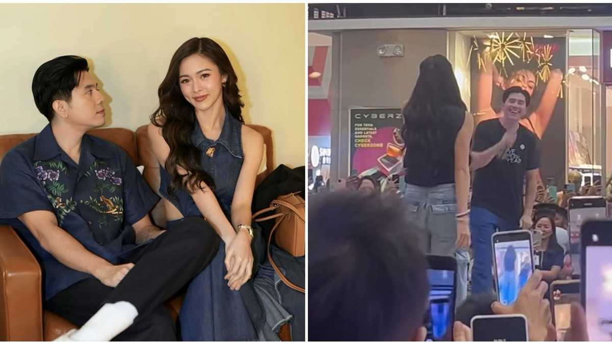 Video nina Kim Chiu at Paulo Avelino sa isang mall show, viral na - KAMI.COM.PH