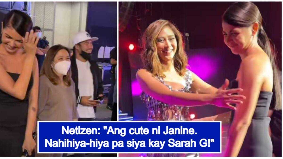 Video of Janine Gutierrez fangirling over Sarah Geronimo goes viral - KAMI.COM.PH