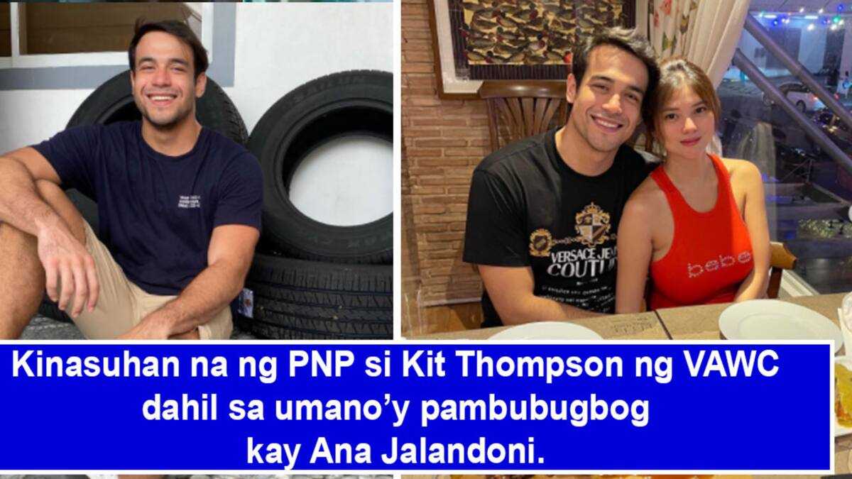 Kit Thompson, kinasuhan na ng PNP ng VAWC dahil sa umano'y pambubugbog ...
