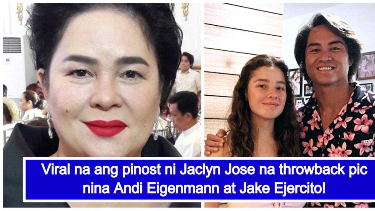 Jaclyn Jose Posts Throwback Pic Of Andi Eigenmann Jake Ejercito