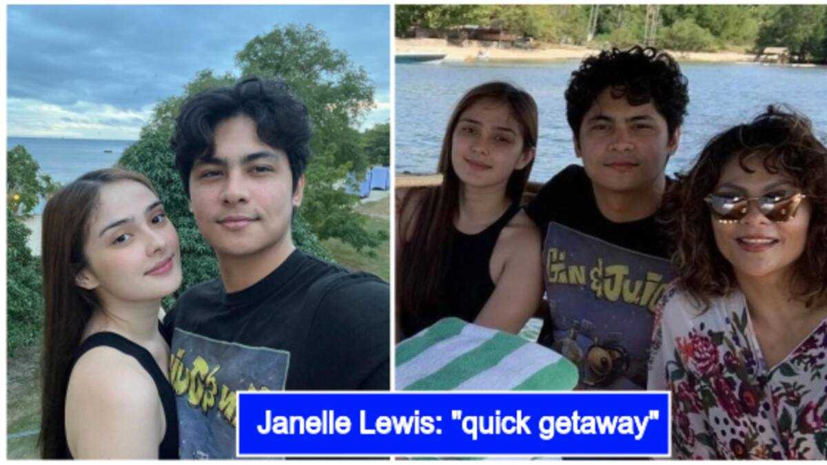 Janelle Lewis posts photos from "quick getaway" with Kiko Estrada's ...