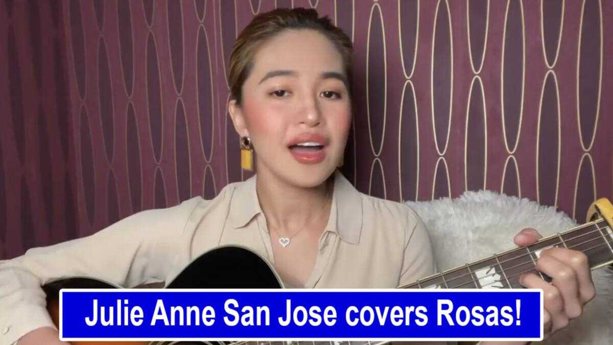 Julie Anne San Jose, ibinahagi ang cover niya ng awiting "Rosas" - KAMI ...