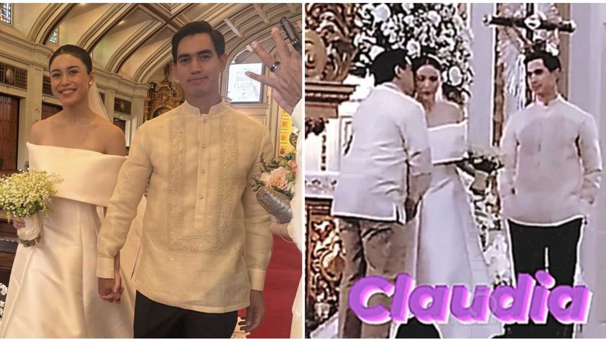 Moments from Claudia Barretto and Basti Lorenzo's wedding go viral ...