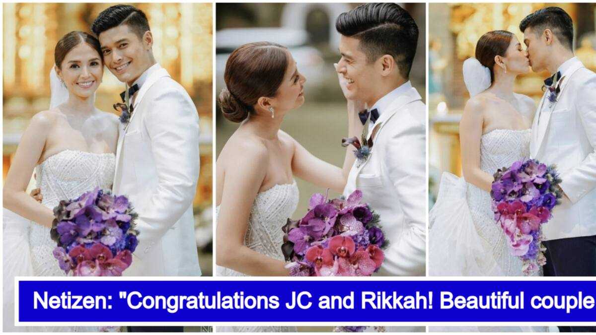 Official wedding photos of JC de Vera and Rikkah Cruz go viral - KAMI ...