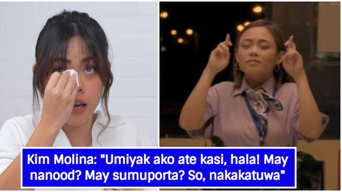 Kim Molina, 'di napigilang maiyak sa bangko nang malamang hit ang movie ...