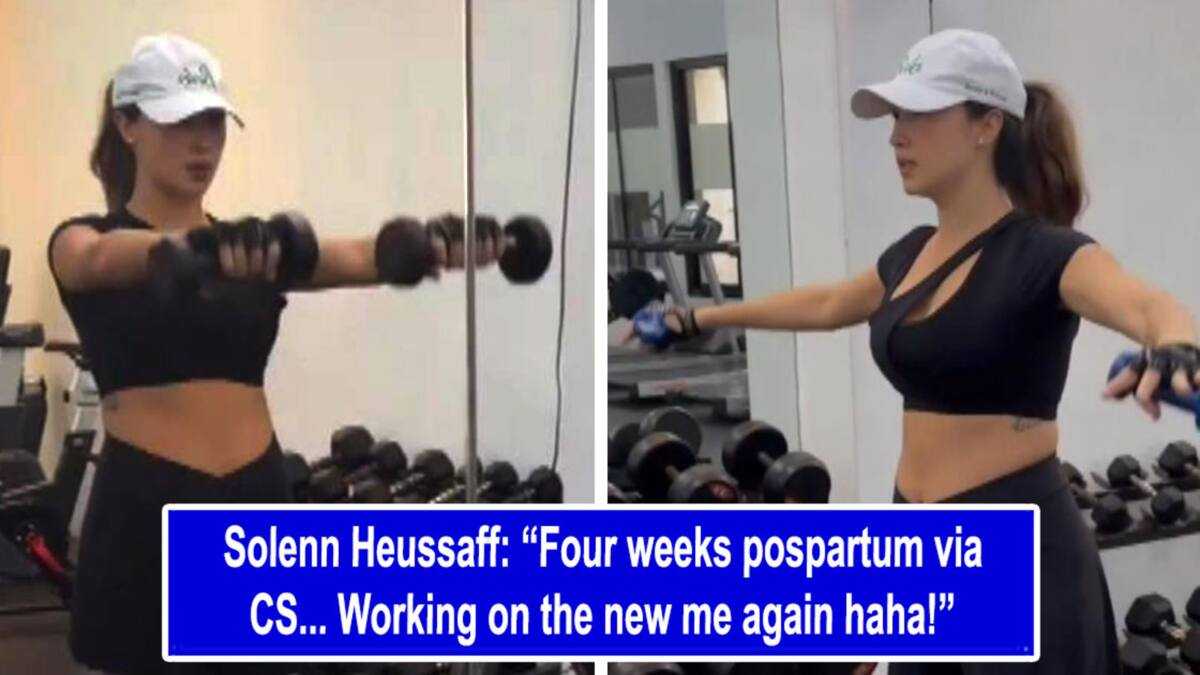 Solenn Heussaff, nagsimula nang mag workout: "4 weeks post partum via ...