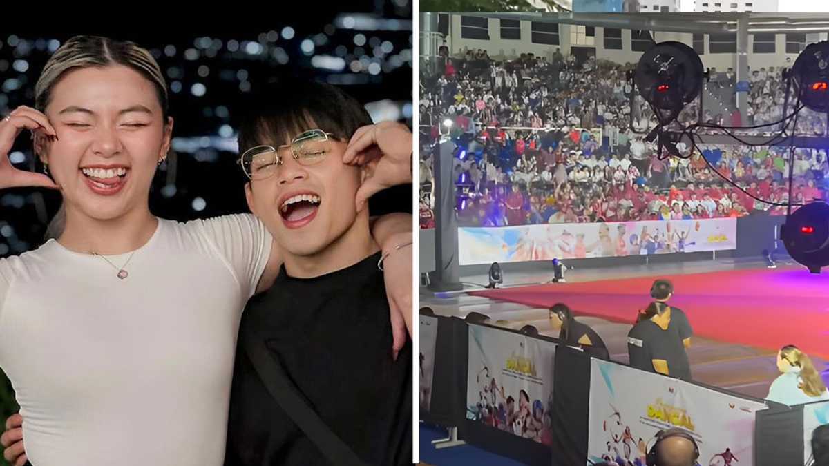 Fans, napa-chant ng "Chloe" nang dumating si Chloe San Jose sa stadium ...