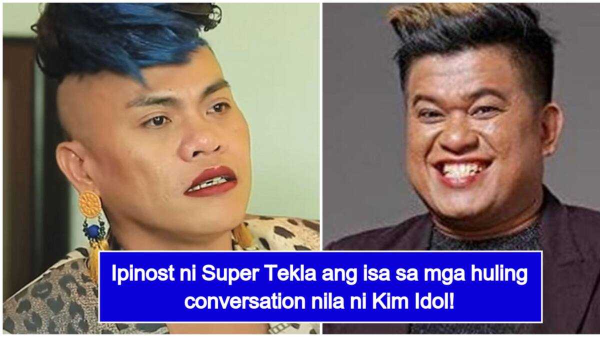 Super Tekla posts last convo with the late comedian Kim Idol - KAMI.COM.PH