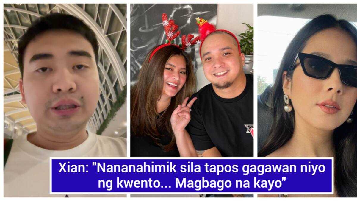 Xian Gaza sa umano'y tsismis kina Angel, Neil at Maxene; "Respeto ...