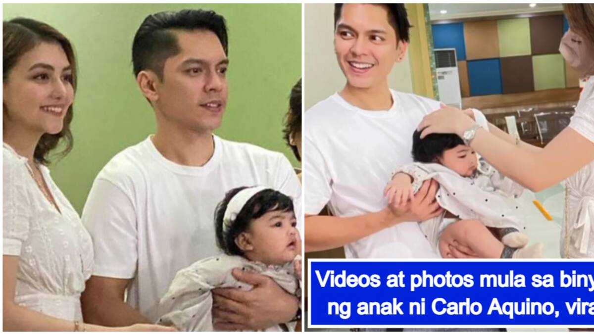 Carlo Aquino’s adorable daughter named Enola Mithi gets baptized - KAMI ...