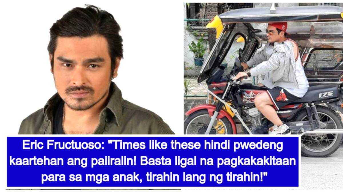 'Gwapings' member Eric Fructuoso goes viral for his "tricycle" post on ...
