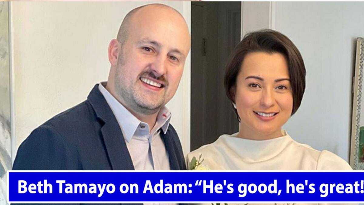 Beth Tamayo marries her American partner Adam Hutchinson - KAMI.COM.PH