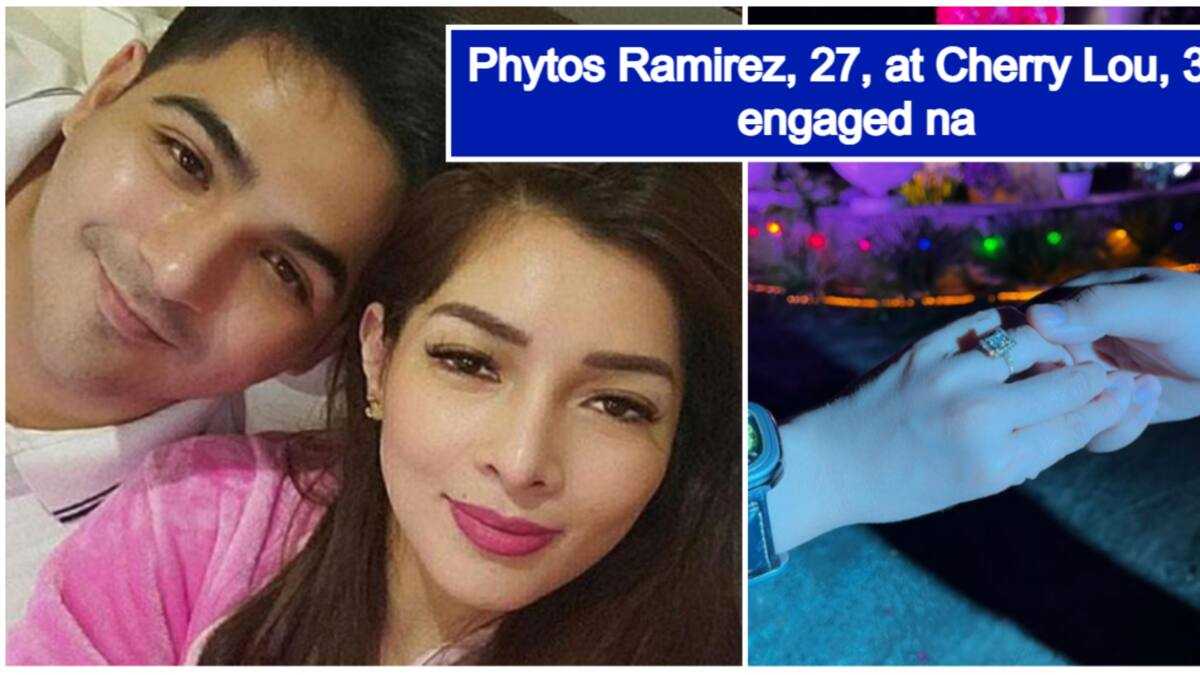 Phytos Ramirez, Cherry Lou get engaged; couple flaunts actress ...