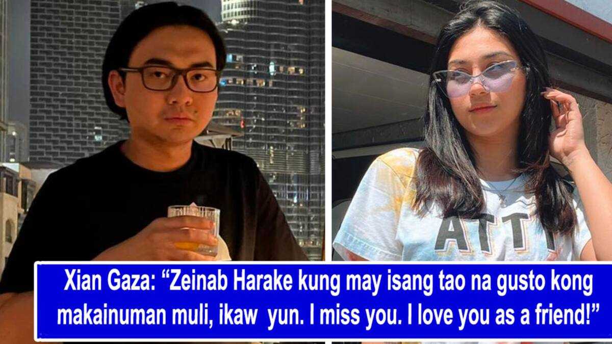 Xian Gaza, idineklarang si Zeinab Harake ang isang taong gusto niyang makainuman muli - KAMI.COM.PH