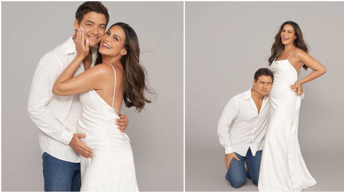Iza Calzado posts stunning maternity portraits with her husband Ben ...