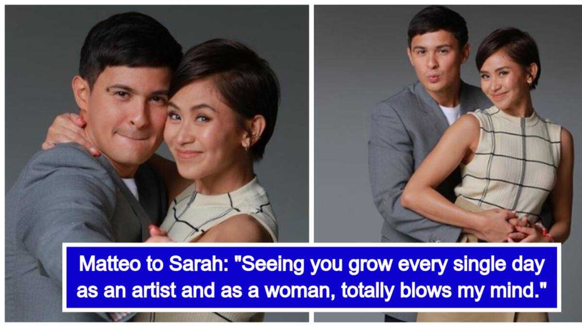 Matteo Guidicelli greets wife Sarah Geronimo on her 19th year in show ...