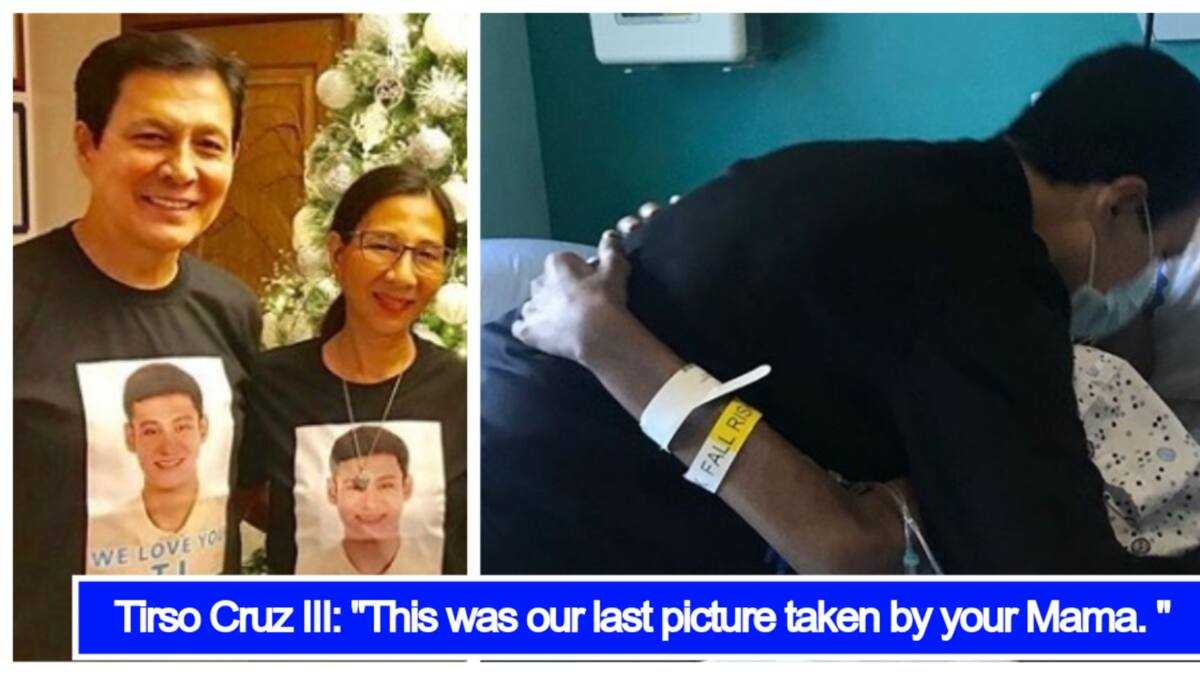 Tirso Cruz III shares his last photo with son Teejay Cruz - KAMI.COM.PH
