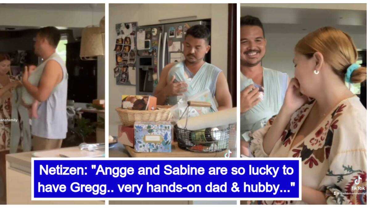 Video ng pagiging hands-on daddy ni Gregg Homan, umantig sa puso ng mga ...