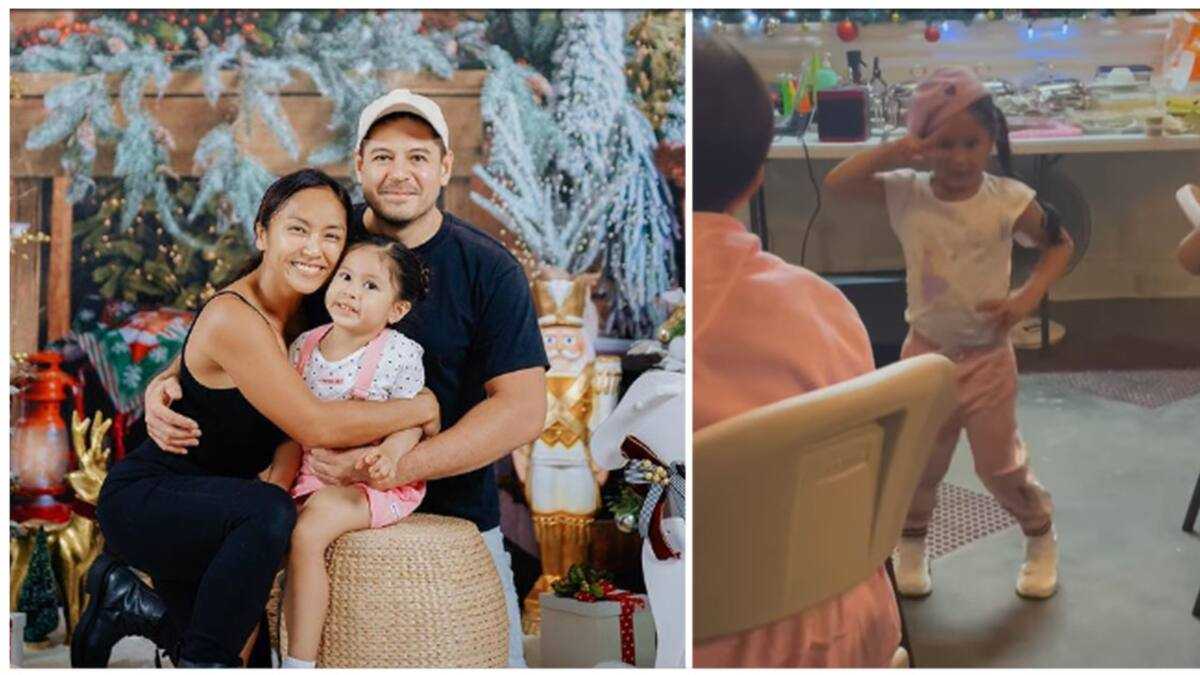 Anak nina Rochelle Pangilinan at Arthur Solinap, kinaaliwan sa pagsayaw ...