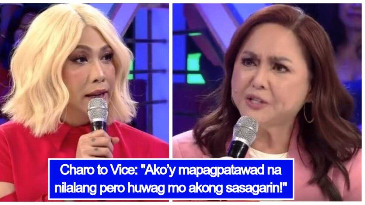 Charo Santos confronts Vice Ganda about his jokes about her during his ...